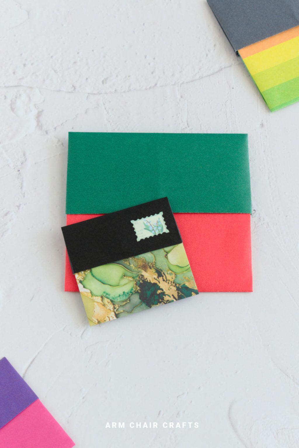 Easy Origami Envelope Pouch | Arm Chair Crafts